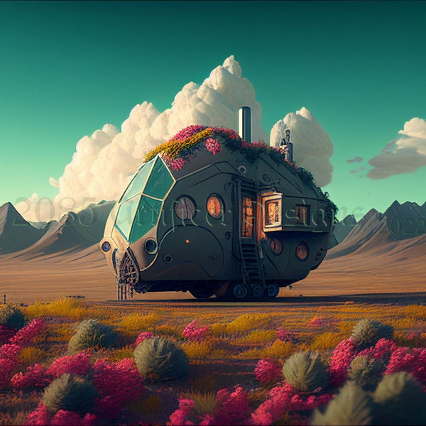 Futuristic Tiny House - Etsy
