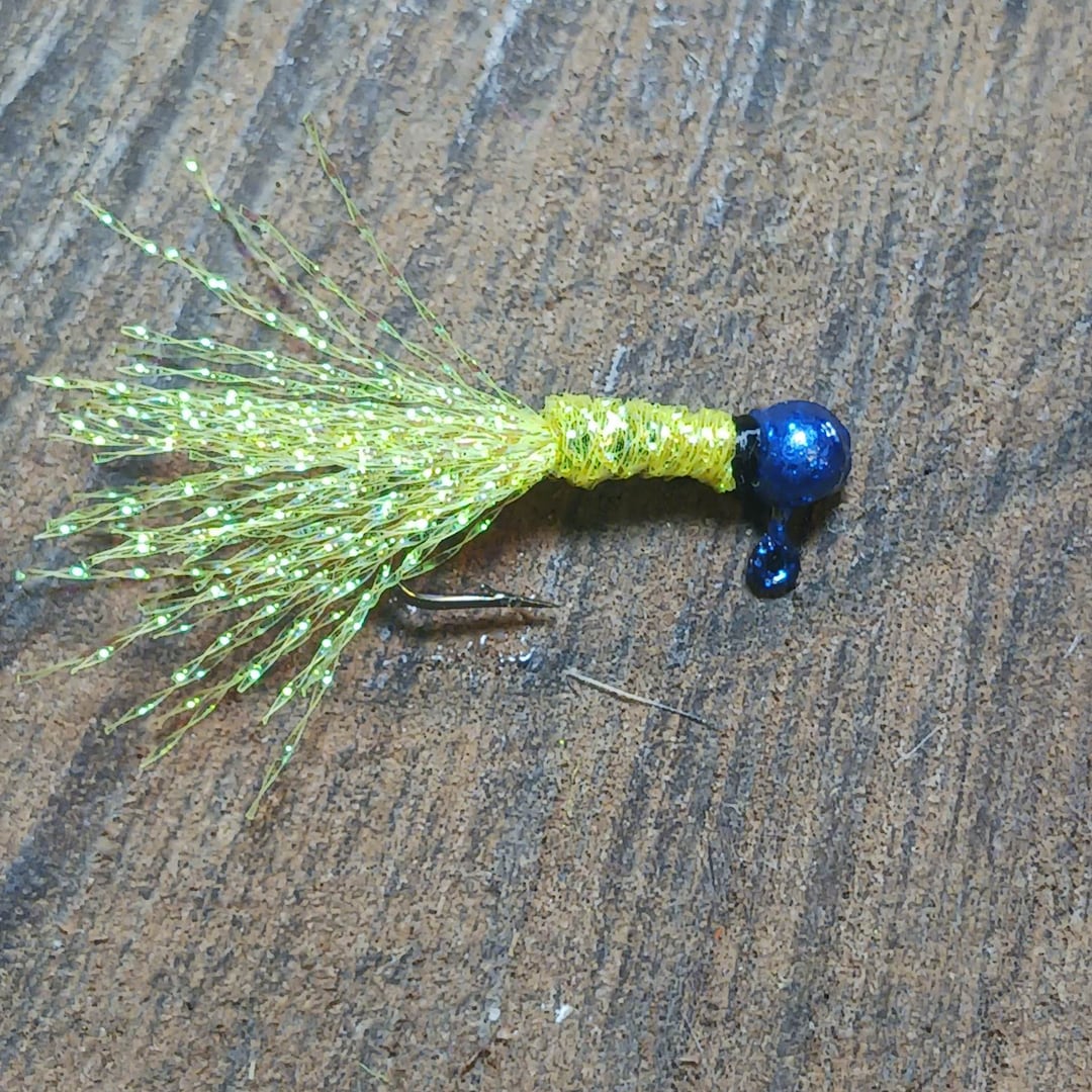 6 Hand Tied Crappie Jigs - Etsy