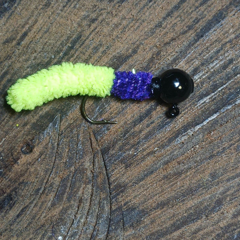6 Hand Tied Crappie Jigs - Etsy