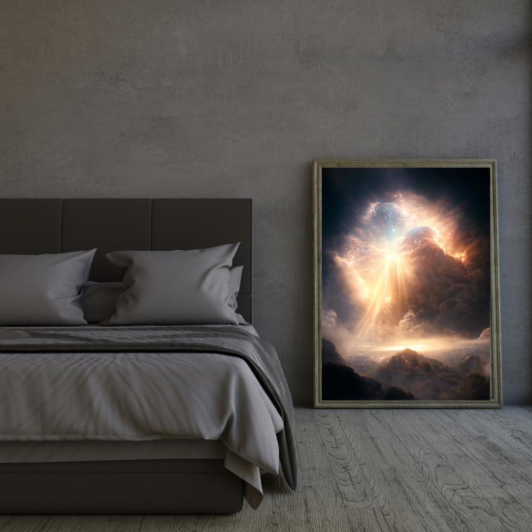 Bible Art, Biblical Art, Christian Wall Art, Book of Genesis, Wall ...