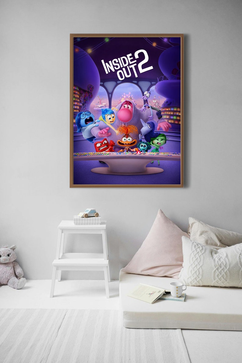 Póster Inside Out 2: impresión digital para póster, lienzo, fondo del ...