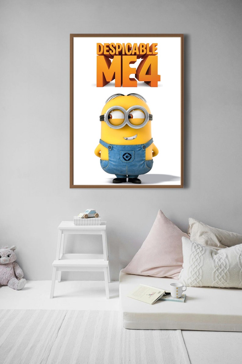 Despicable Me 4 Poster Despicable Me 4 Digital Print for Poster, Canvas ...
