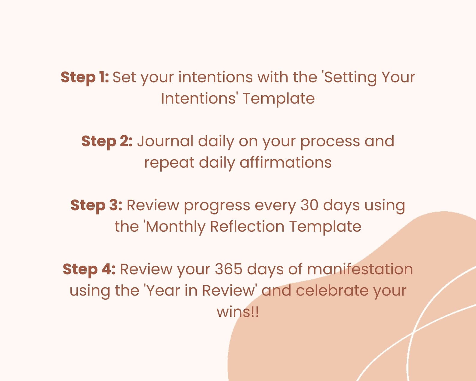 2023 Daily Affirmation and Manifestation Journal Entry Templates|bonus ...