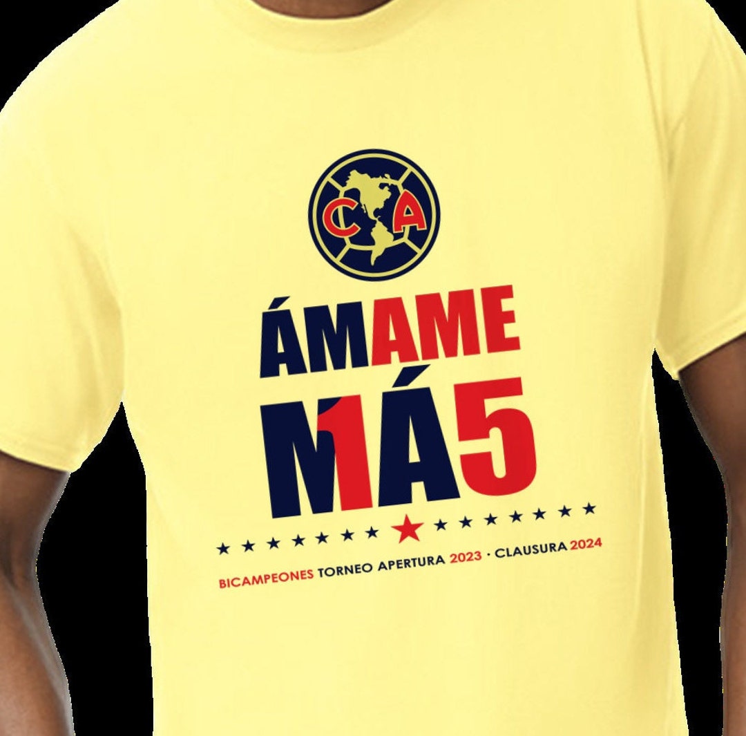 Amame Mas Club America La 15 Bicampeon Bicampeones Aguilas Playera ...