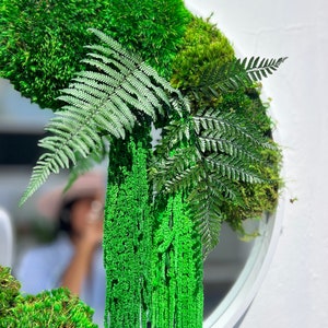 Moss Wall Mirror - Etsy