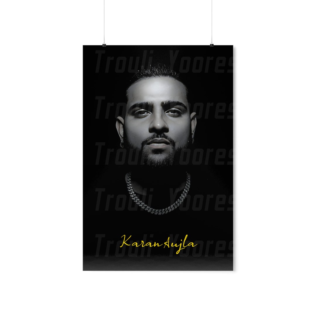 Karan Aujla Poster High Quality Poster 3 Sizes PB1X Punjabi Artist - Etsy