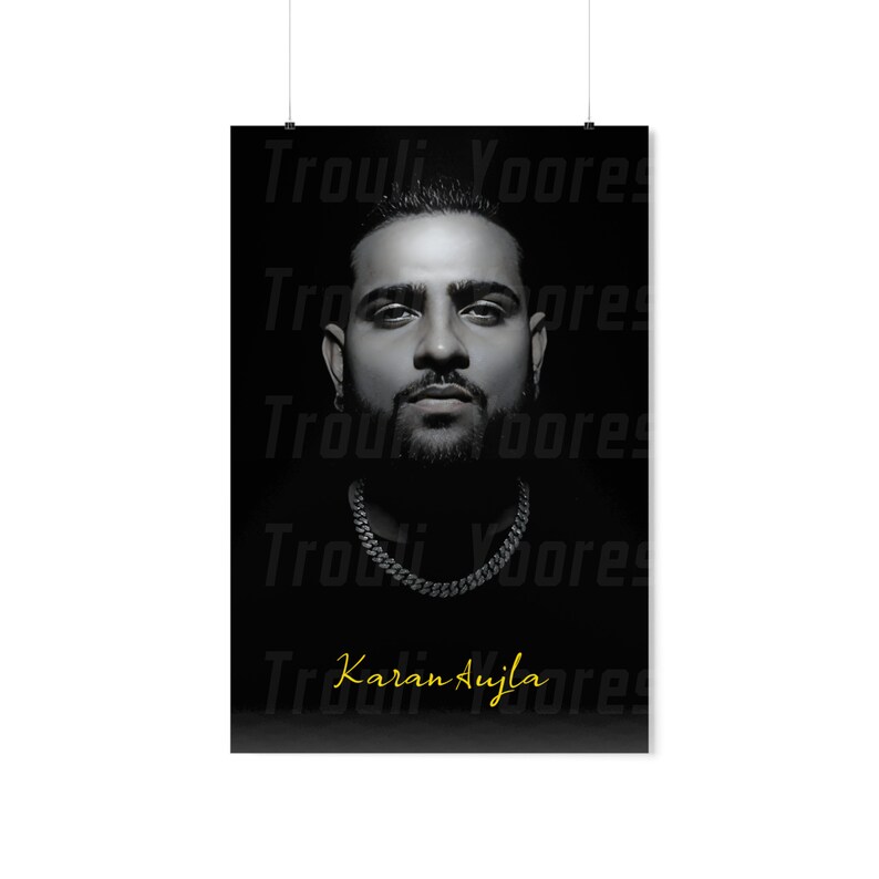 Karan Aujla Poster High Quality Poster 3 Sizes PB1X Punjabi Artist - Etsy