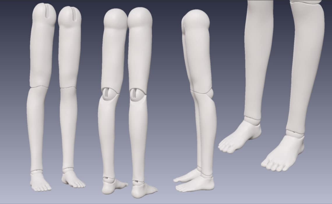 Bjd Boy Doll Enforeverything for Print 3d Stl Archives Art Male - Etsy