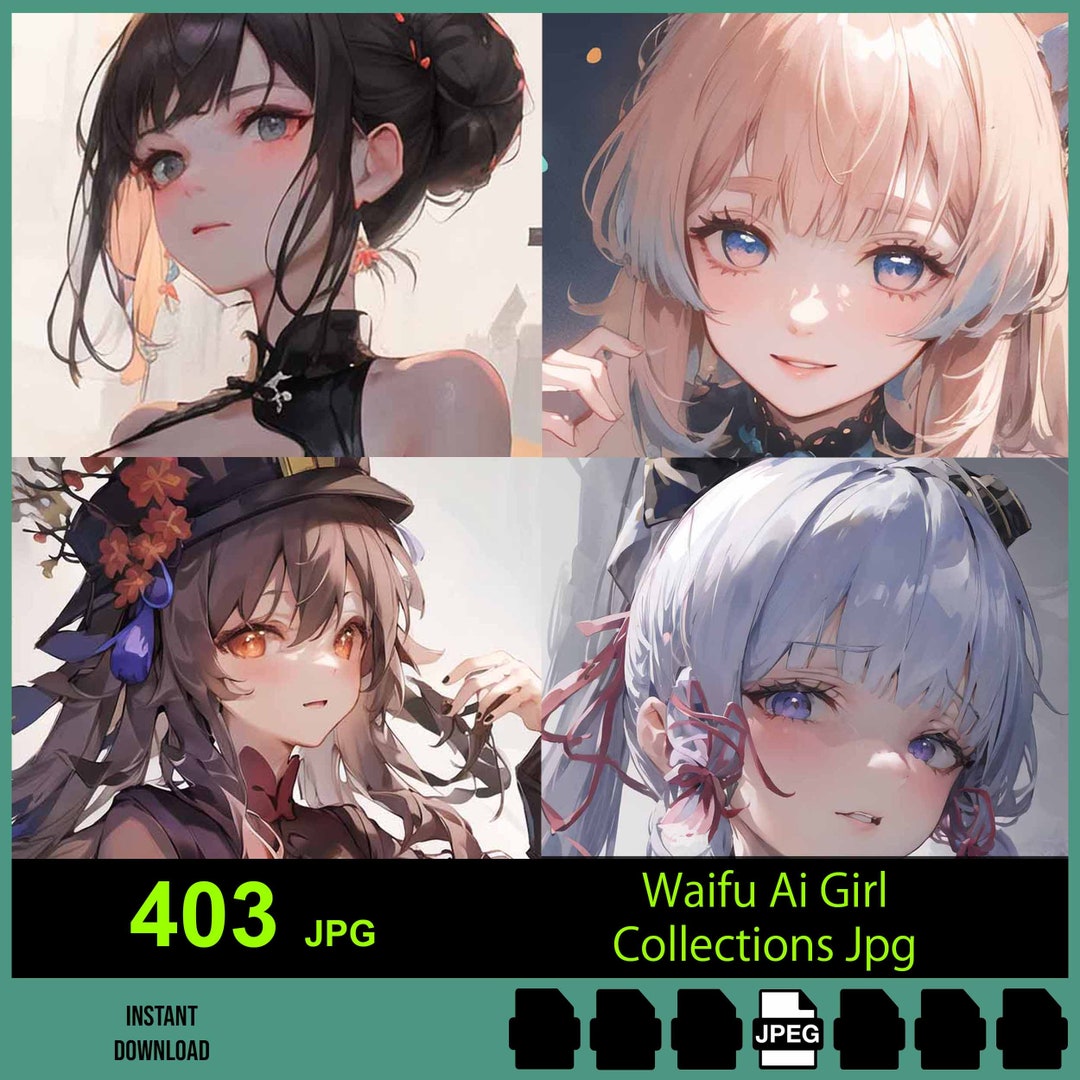 Waifu196 Realistic AI Pretty Girl Art Digital Collections - Etsy