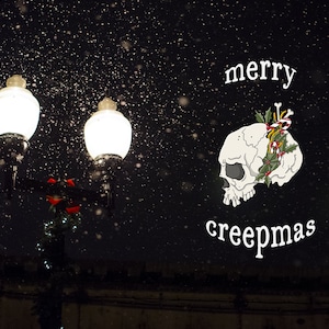 Creepy Christmas PNG, Gothic Christmas Clipart, Alternative Dark ...