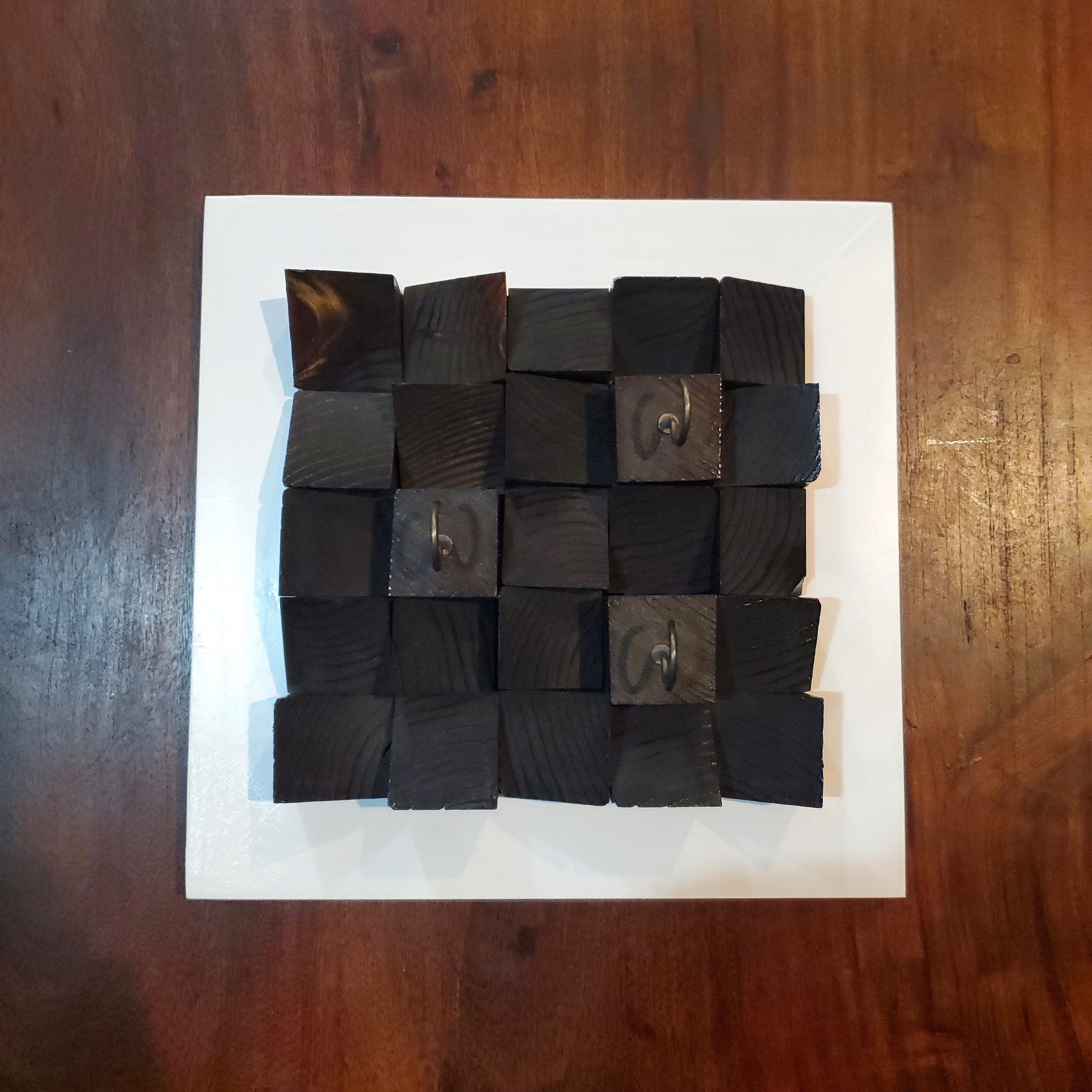 Modern Wall Art Wooden Key Hook Wall Mounted, Unique Key Holder - Etsy