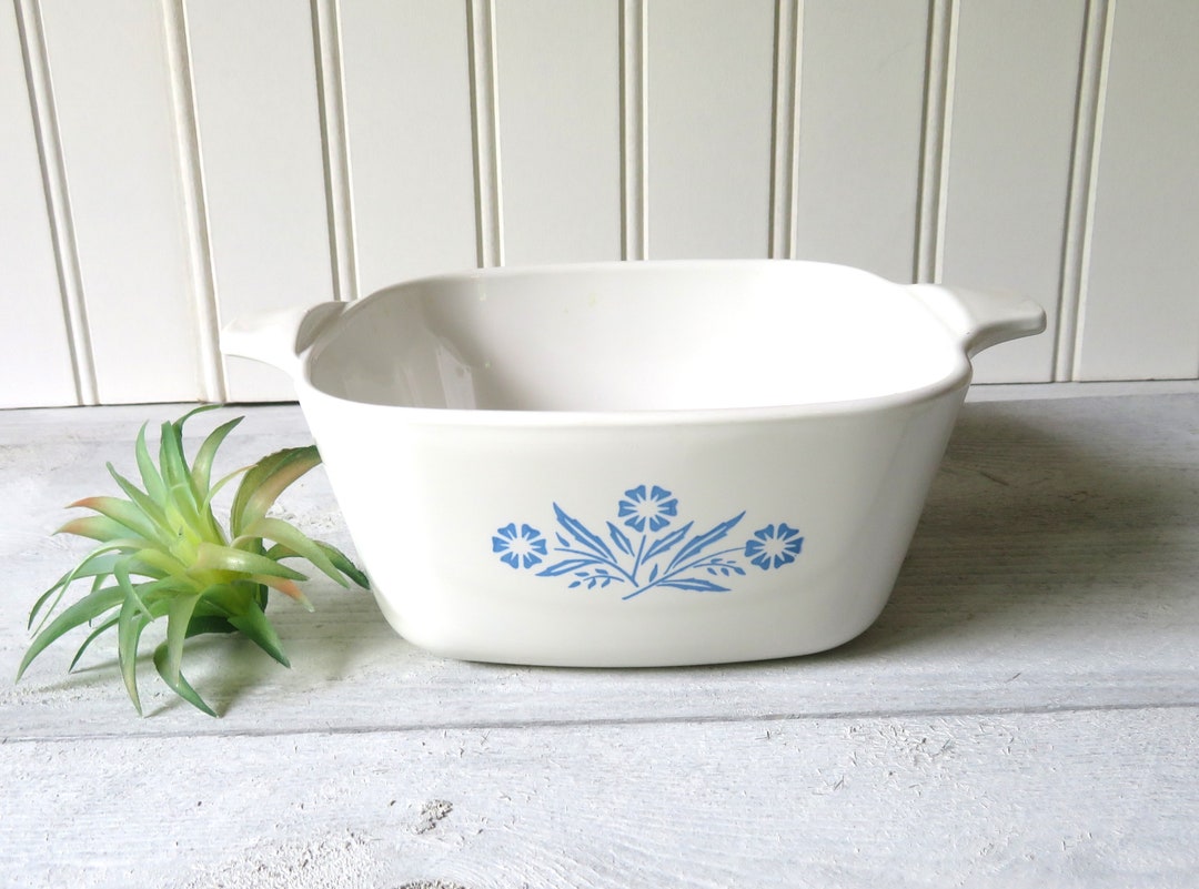 Vintage Corningware Cornflower Blue Casserole Dish, 2.75 Cup, P-34 B ...