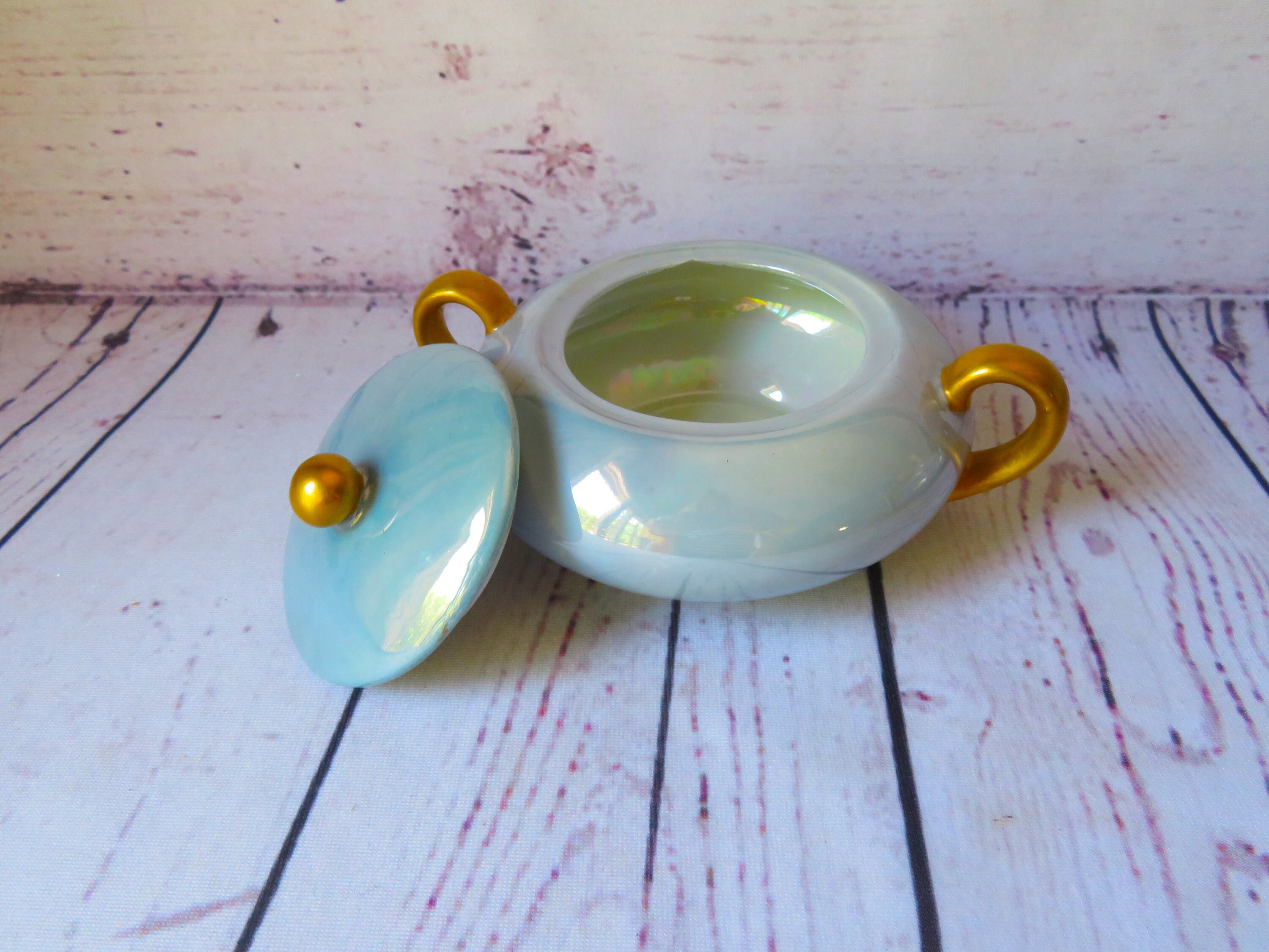 Vintage O and EG Royal Austria Tea Set. Early 1900s. Color is Solid ...