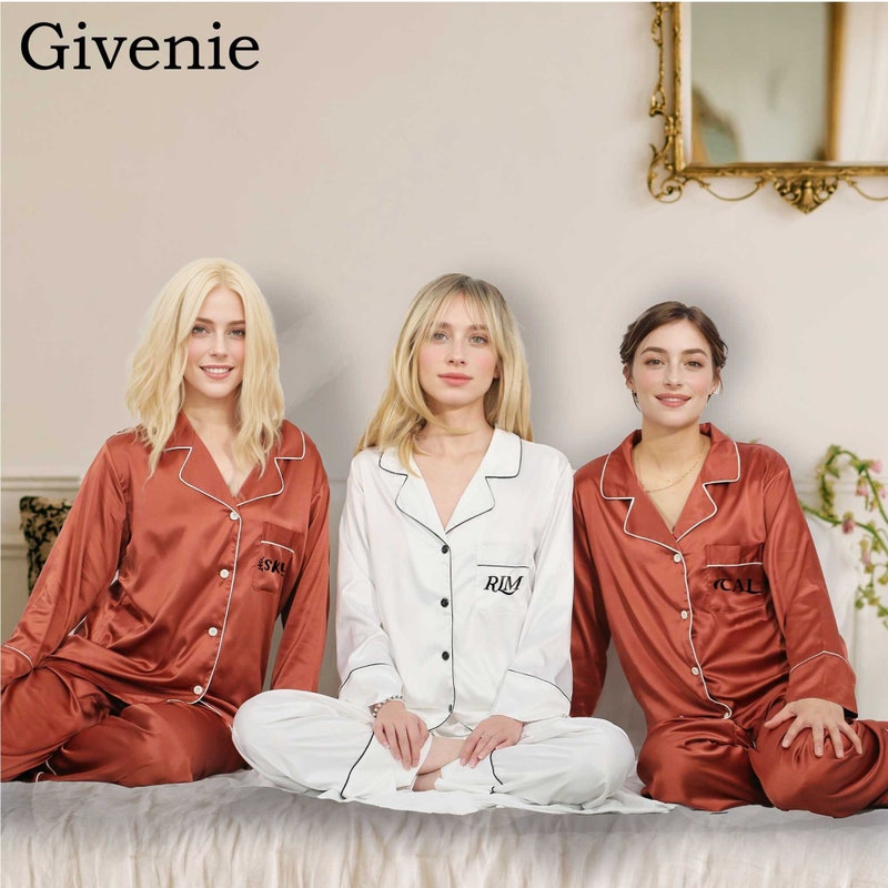 Monogrammed Pajamas - Etsy