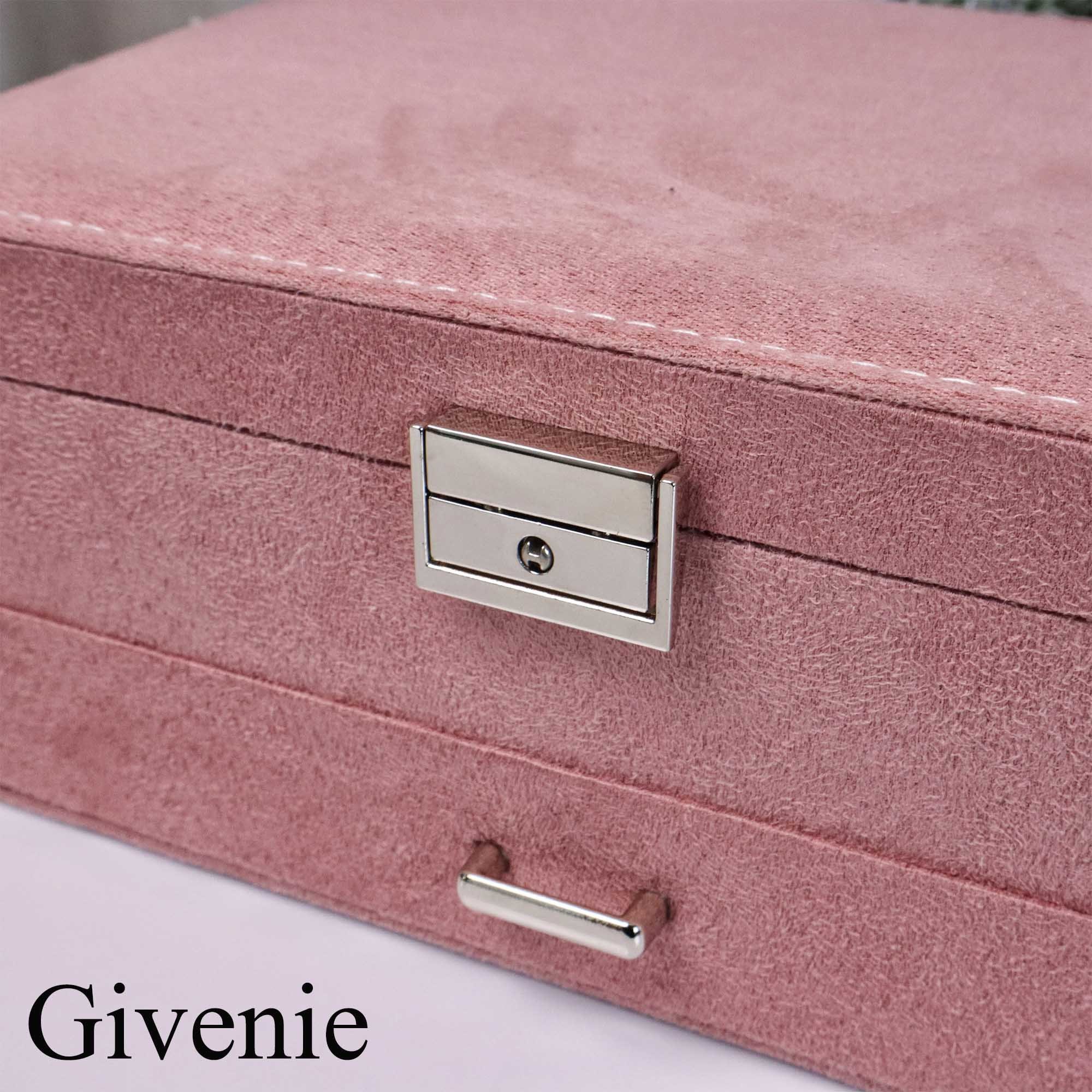 Custom Birth Flower Velvet Jewelry Box Large Jewelry Storage - Etsy