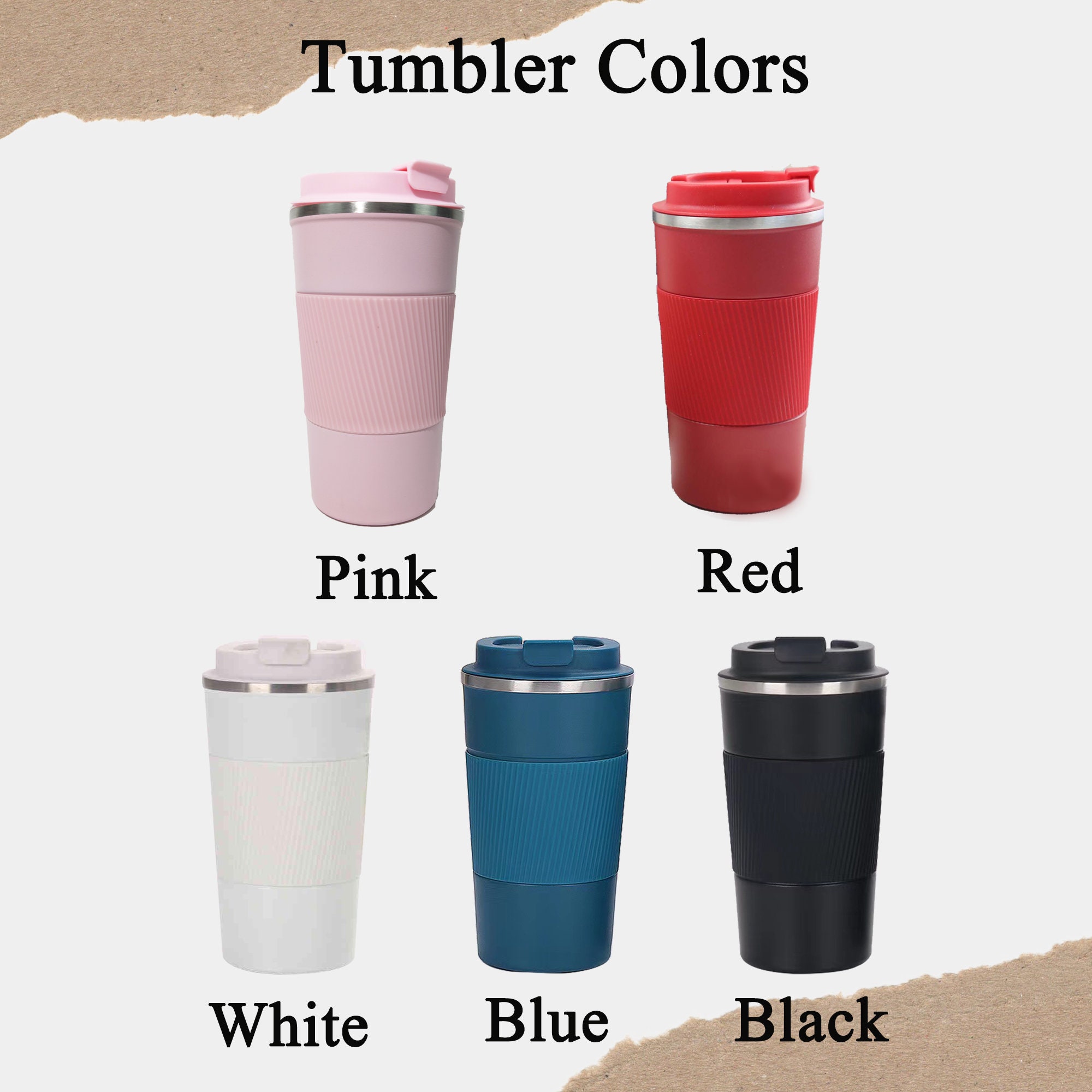 Personalised Coffee Cup, Insulated Stainless Steel Cup, Gift for Him ...