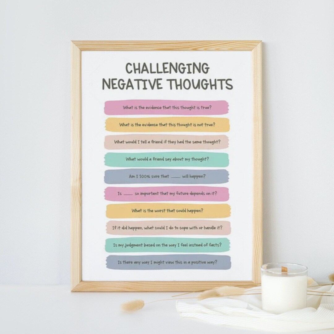 Mental Health Poster, OCD Recovery Print, Neurodiversity Support OCD ...