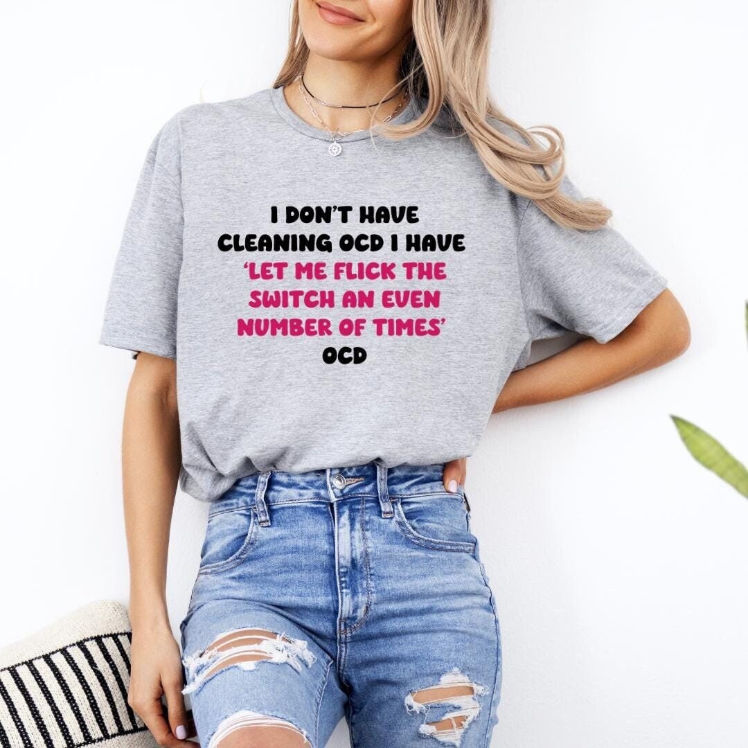 Ocd Mental Health Shirt, Anxiety Support Awareness, Mental Health ...