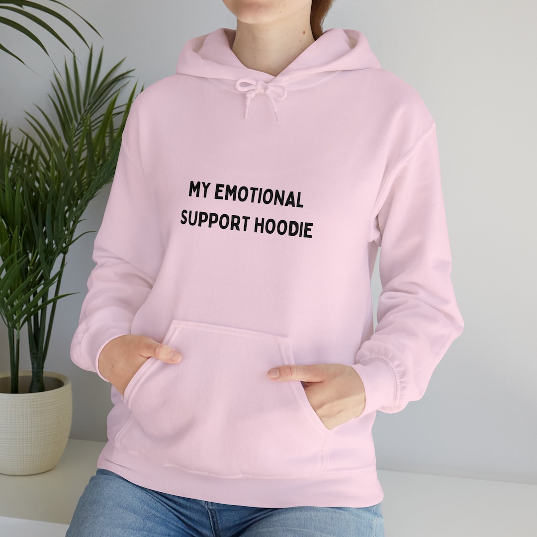 Emotional Support Hoodie, Mental Health Sweatshirt, OCD ADHD ...