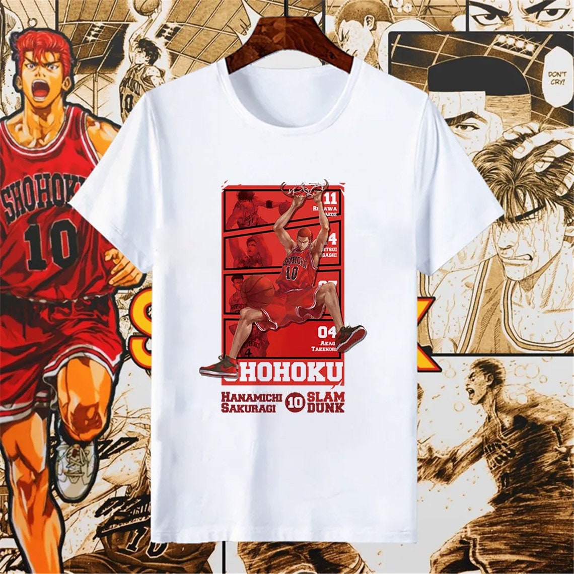 Slam Dunk Shirt the First Slam Dunk Shirt Shohoku High - Etsy
