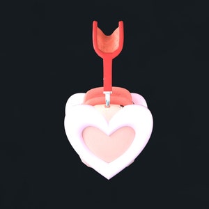 3D Printable Custom Heart Style Y2K AirPod Max Case Cover 3D Printable ...