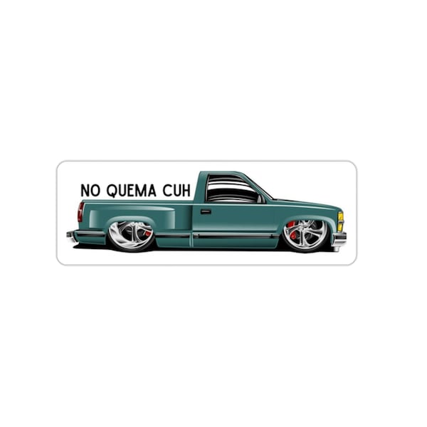 No Quema Cuh Truck - Etsy
