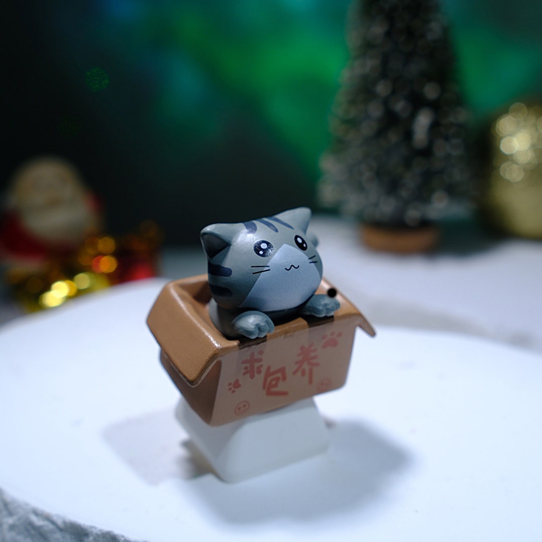CUTE CAT Artisan Keycaps Custom Keycap for Handmade Gift - Etsy
