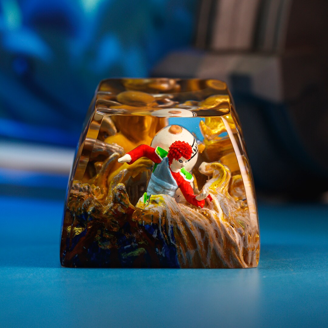 HOT ANIME Artisan Keycap Resin Keycaps for Mechanical Keyboard - Etsy