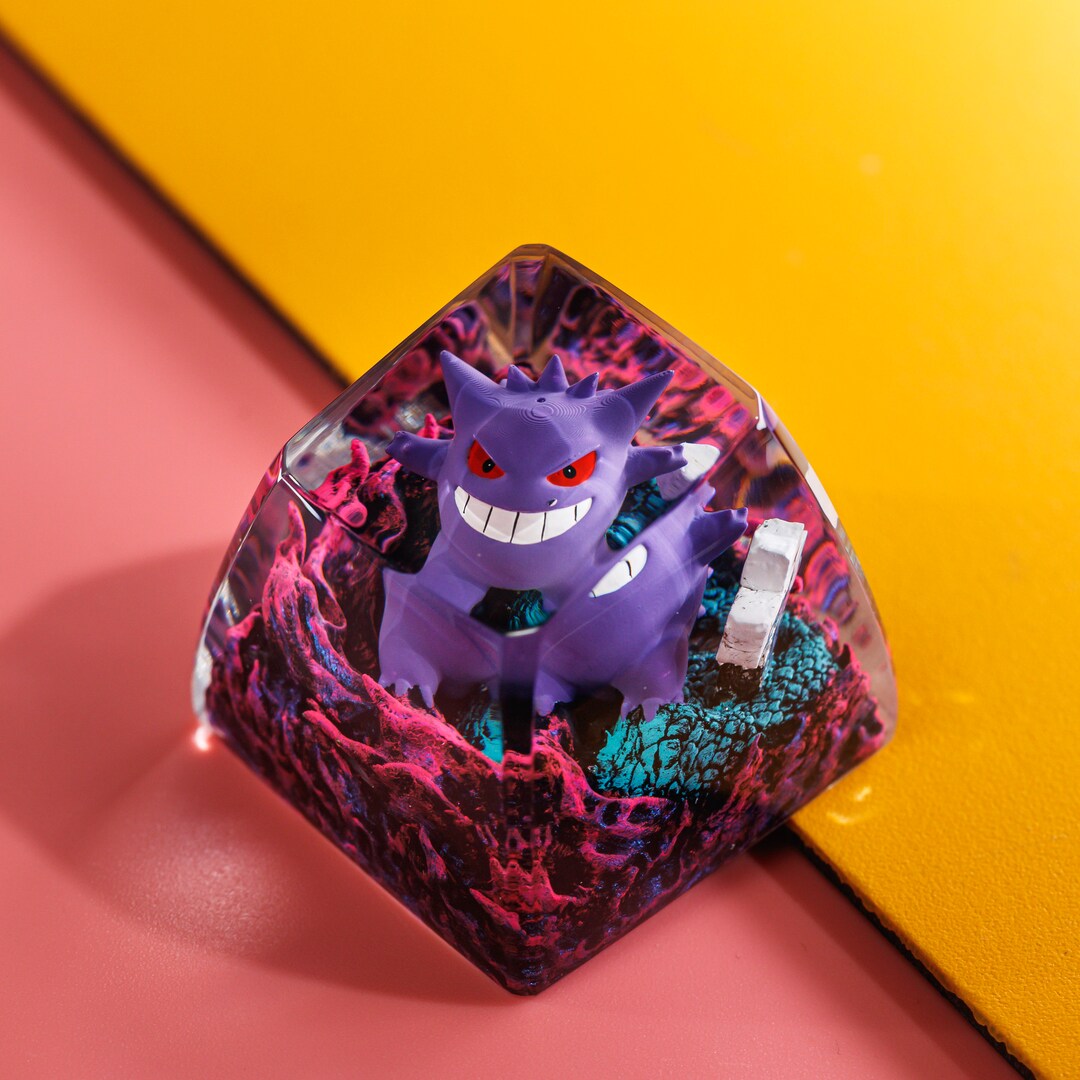 GENGAR ANIME Artisan Keycap Custom Keycaps Art Decor Resin - Etsy Canada