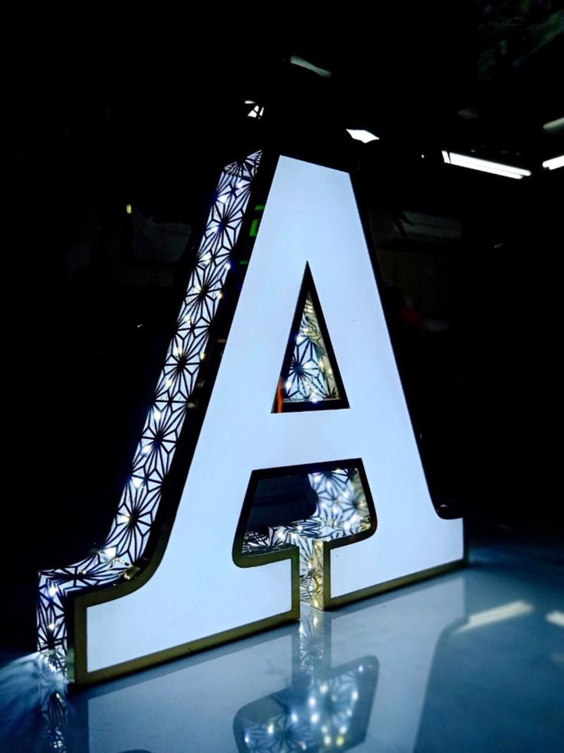 Custom 3D Acrylic Backlit Business Logo Sign: LED Illuminated Signage ...
