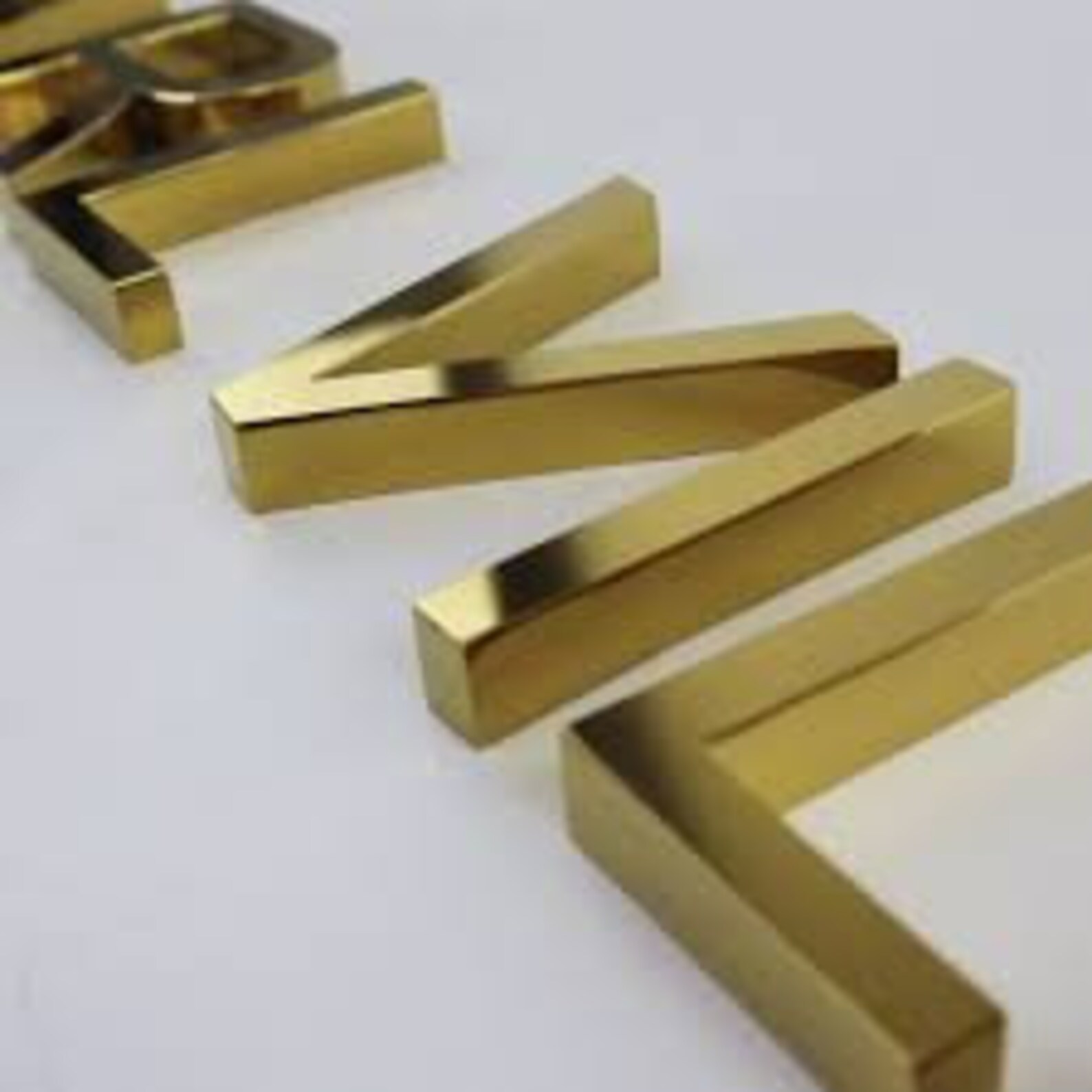 Metal Signage Custom Logo Stainless Steel Laser Cut Signboard Custom ...