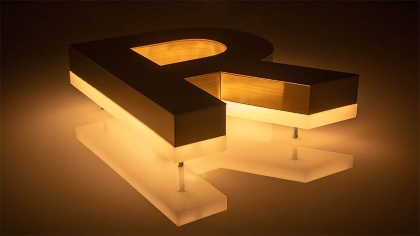 Custom Signage Letters for Business - LED Reverse Lit, Metal and ...