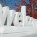 Custom Oversized Sky Signage Letters for Stadiums, Sports Offices, and ...
