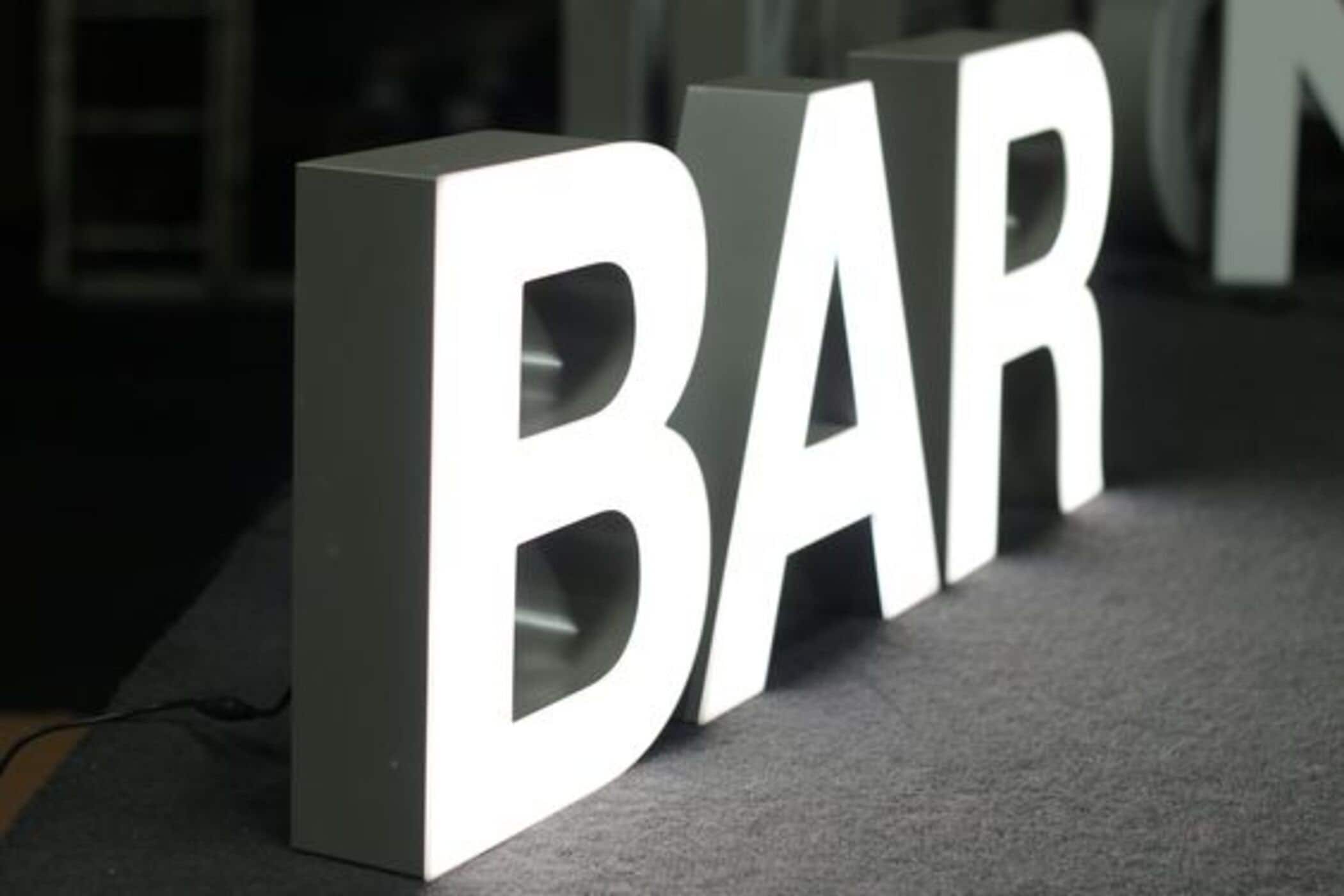 Custom Acrylic Channel Letters for Business Signage - LED Illumination ...