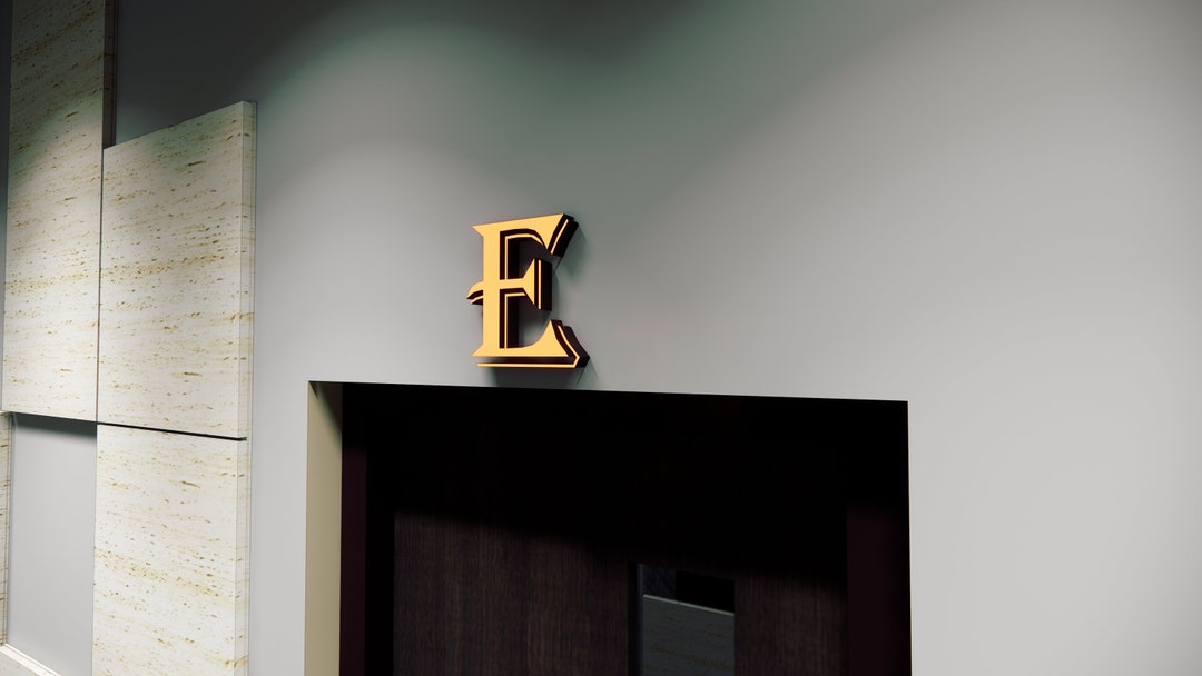 Custom Illuminated Acrylic Letter Sign - Modern Sleek Design for ...