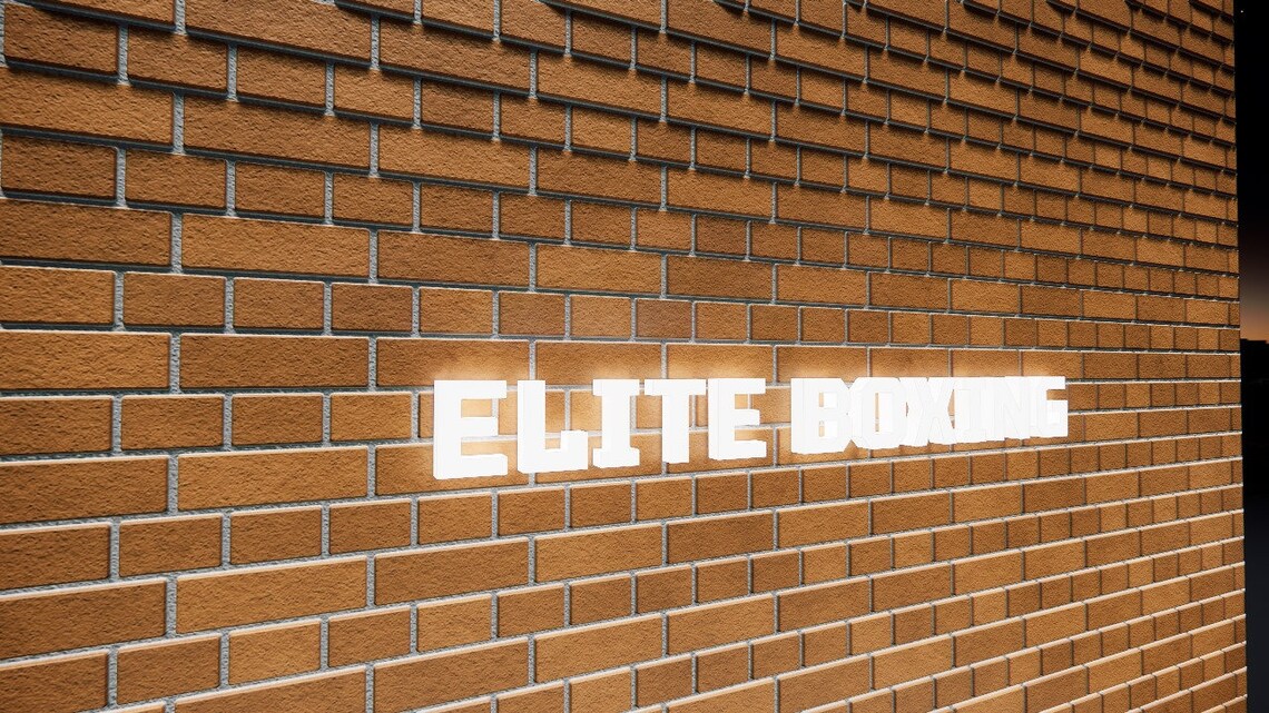 MDF Letter Signage - PU Painted MDF Wall Mounted Letter Board Set ...