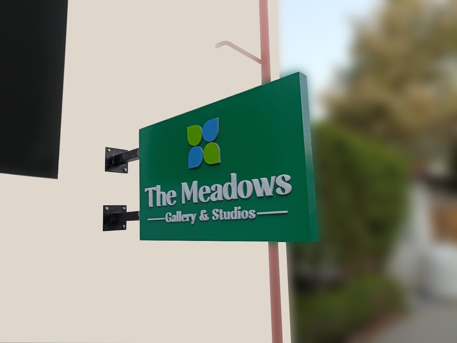 Custom Large Blade Sign With Logo Integration - Etsy