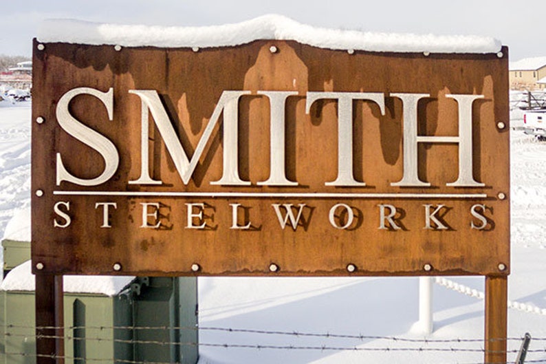 Metal Signage Custom Logo Stainless Steel Laser Cut Signboard Custom ...