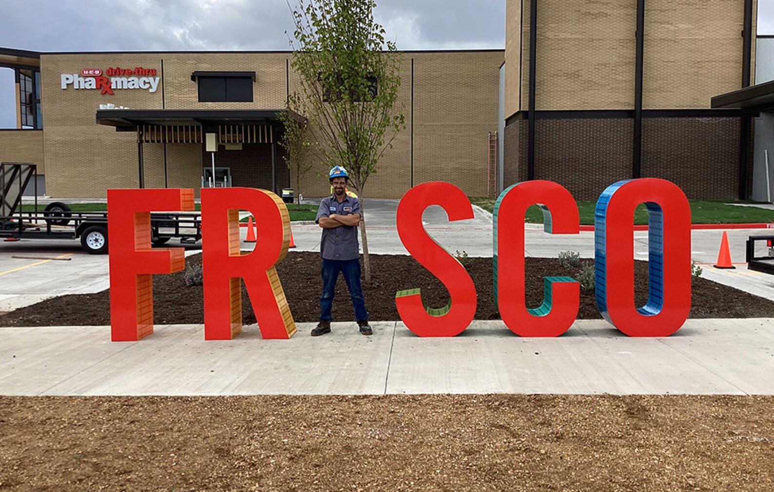 Custom Oversized Sky Signage Letters for Stadiums, Sports Offices, and ...