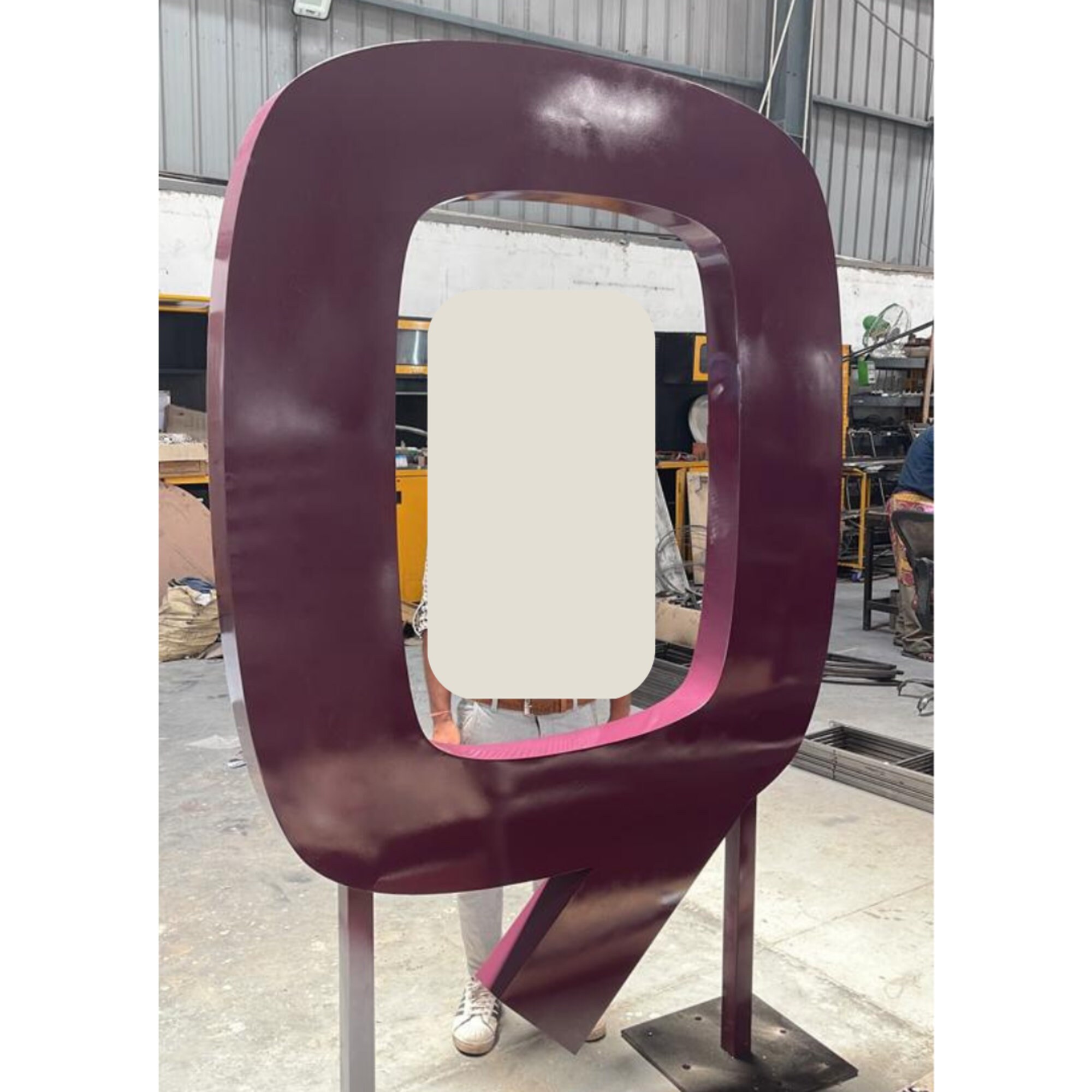 Custom Oversized Sky Signage Letters for Stadiums, Sports Offices, and ...