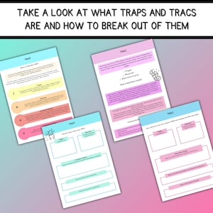 Depression Worksheets, CBT Worksheets, Coping Skills, Growth Mindset ...