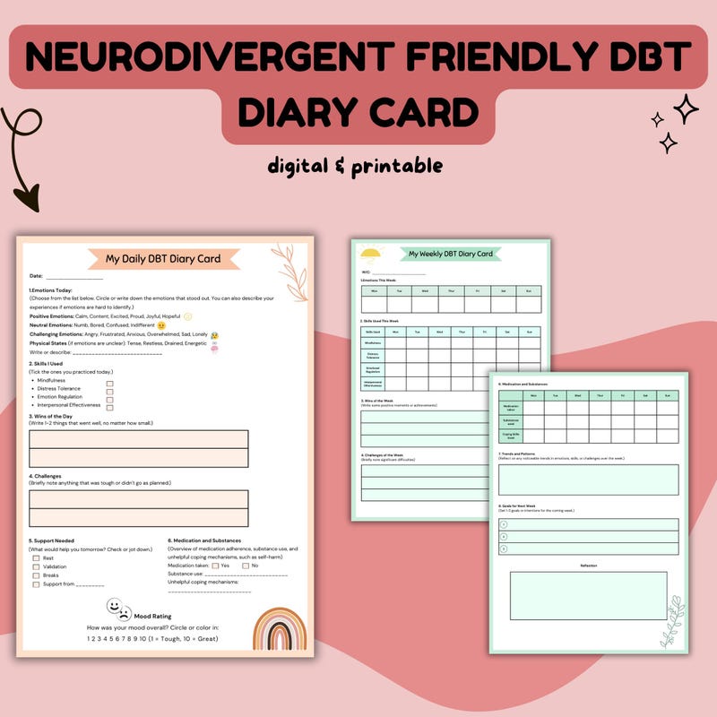 Weekly Journaling Cards - Etsy