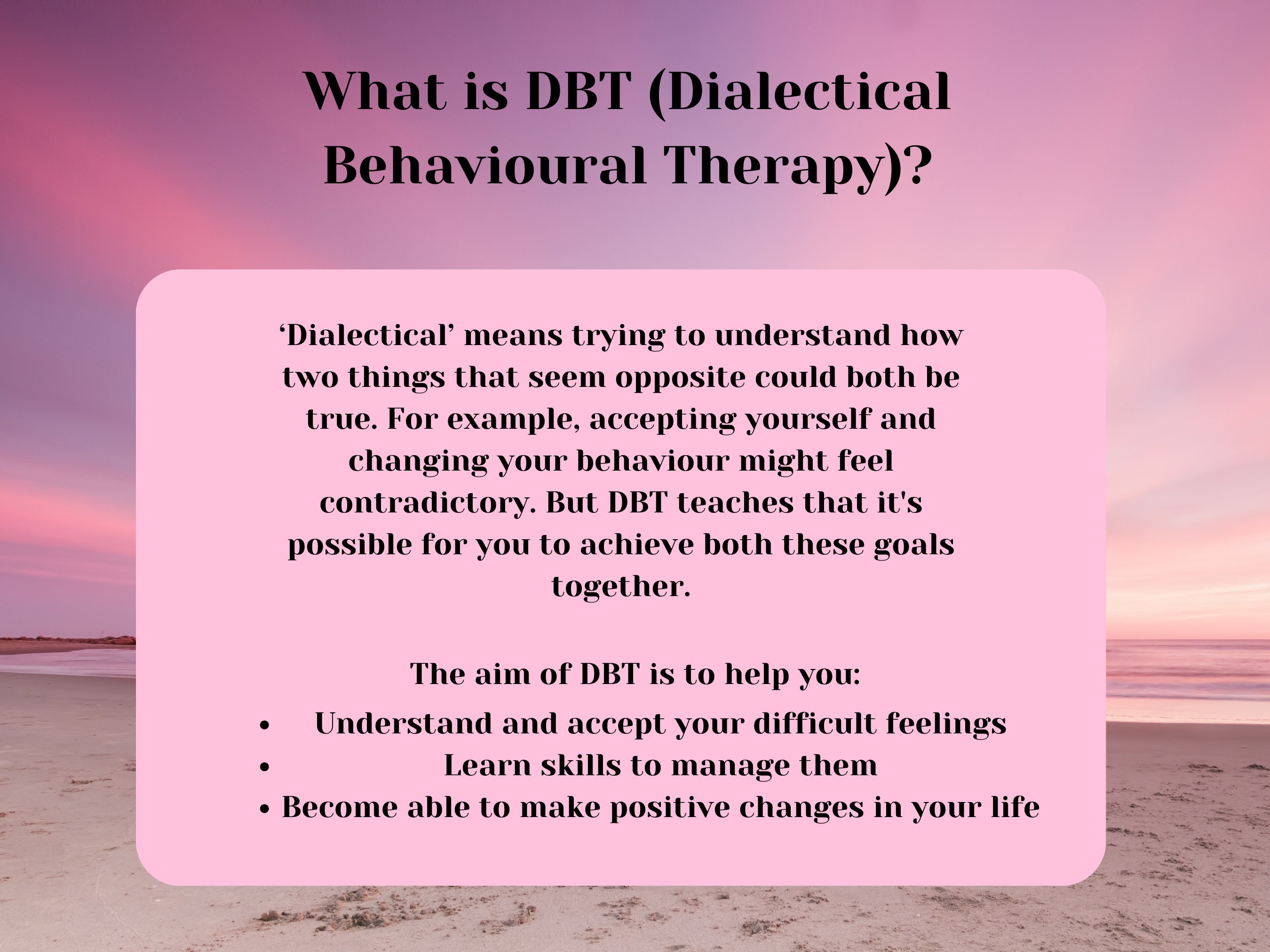 Dialectical Behavior Therapy Worksheets For Borderline Personality Disorder