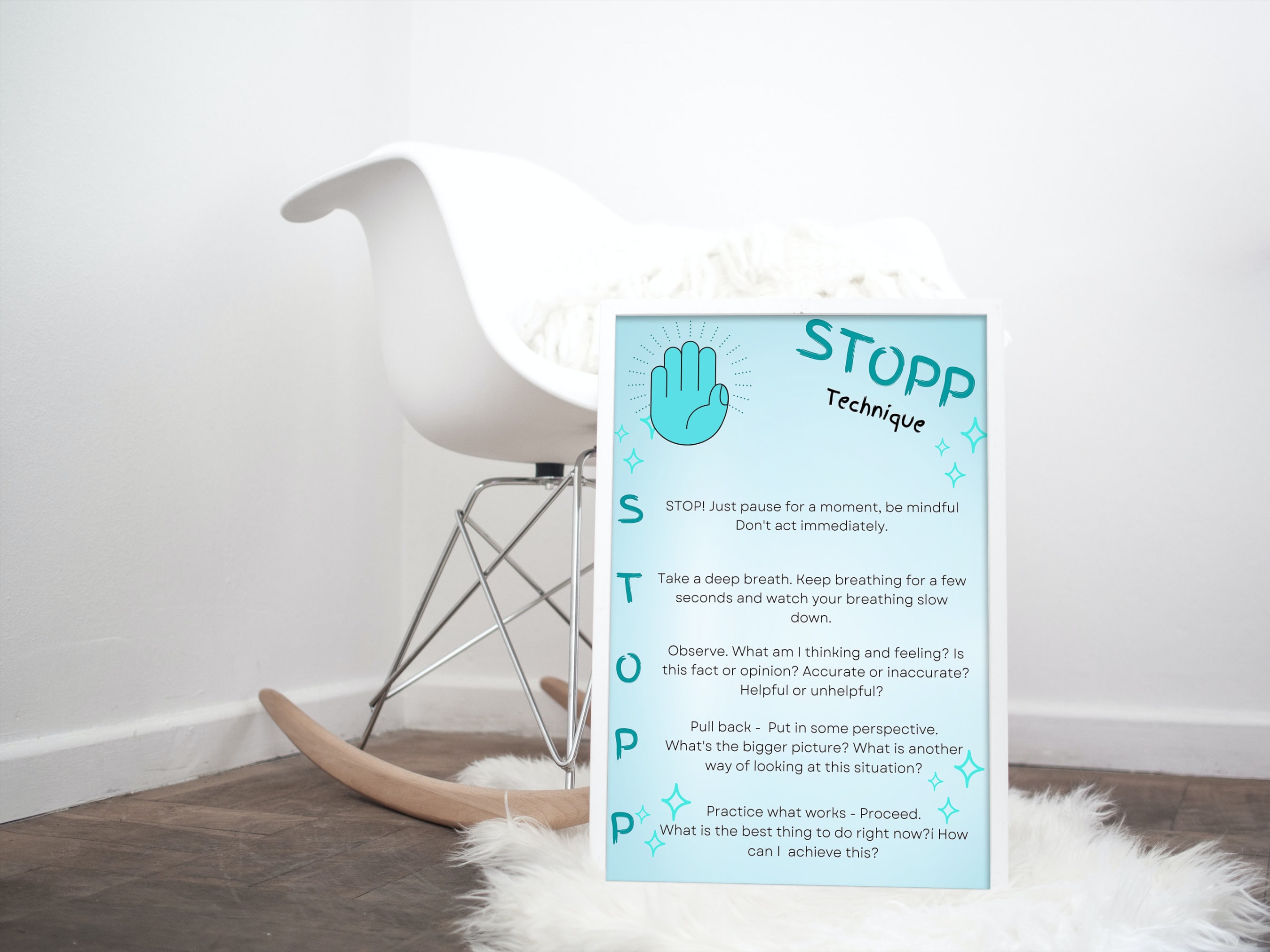 STOPP Technique / STOP Technique Anxiety Relief Anxiety Management ...