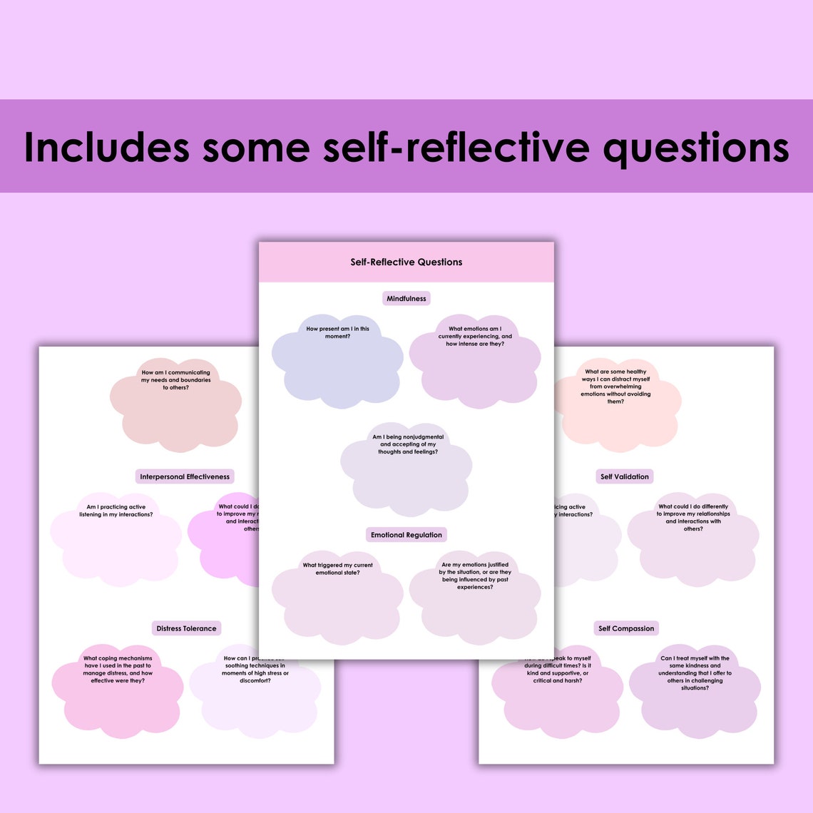 Neurodivergent Friendly DBT Worksheets, DBT Skills, Coping Skills, Bpd ...