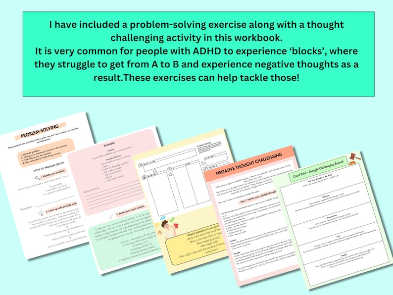 ADHD Digital Planner, Neurodivergent Planner, Emotional Regulation ...