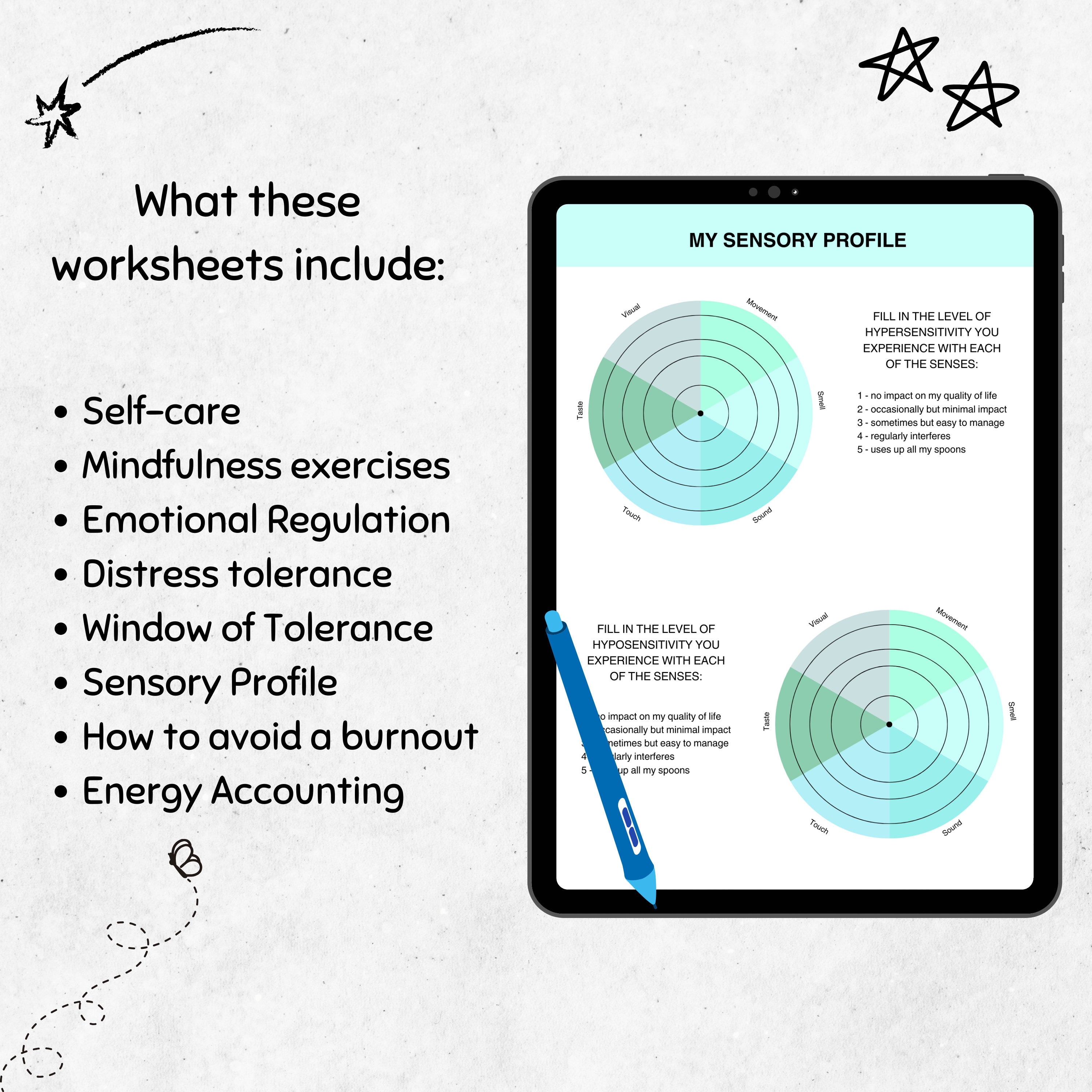 Neurodivergent Friendly DBT Skills Workbook, DBT Worksheets, Autism ...