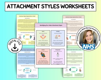 35 Page Dismissive Avoidant Attachment Theory - Etsy