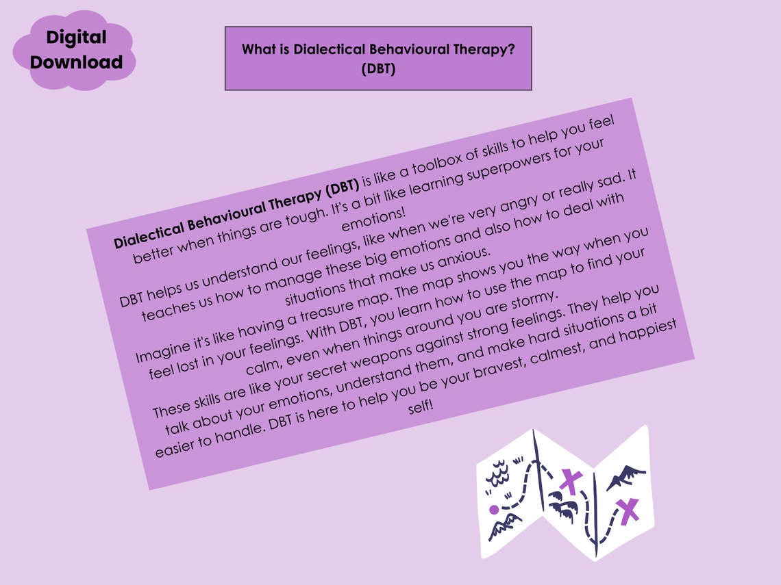 Neurodivergent Friendly DBT Worksheets, DBT Skills, Coping Skills, Bpd ...