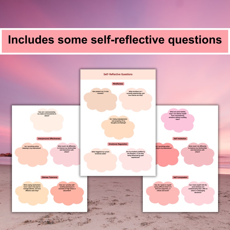 DBT Worksheets for Borderline Personality Disorder, Therapy Worksheets ...